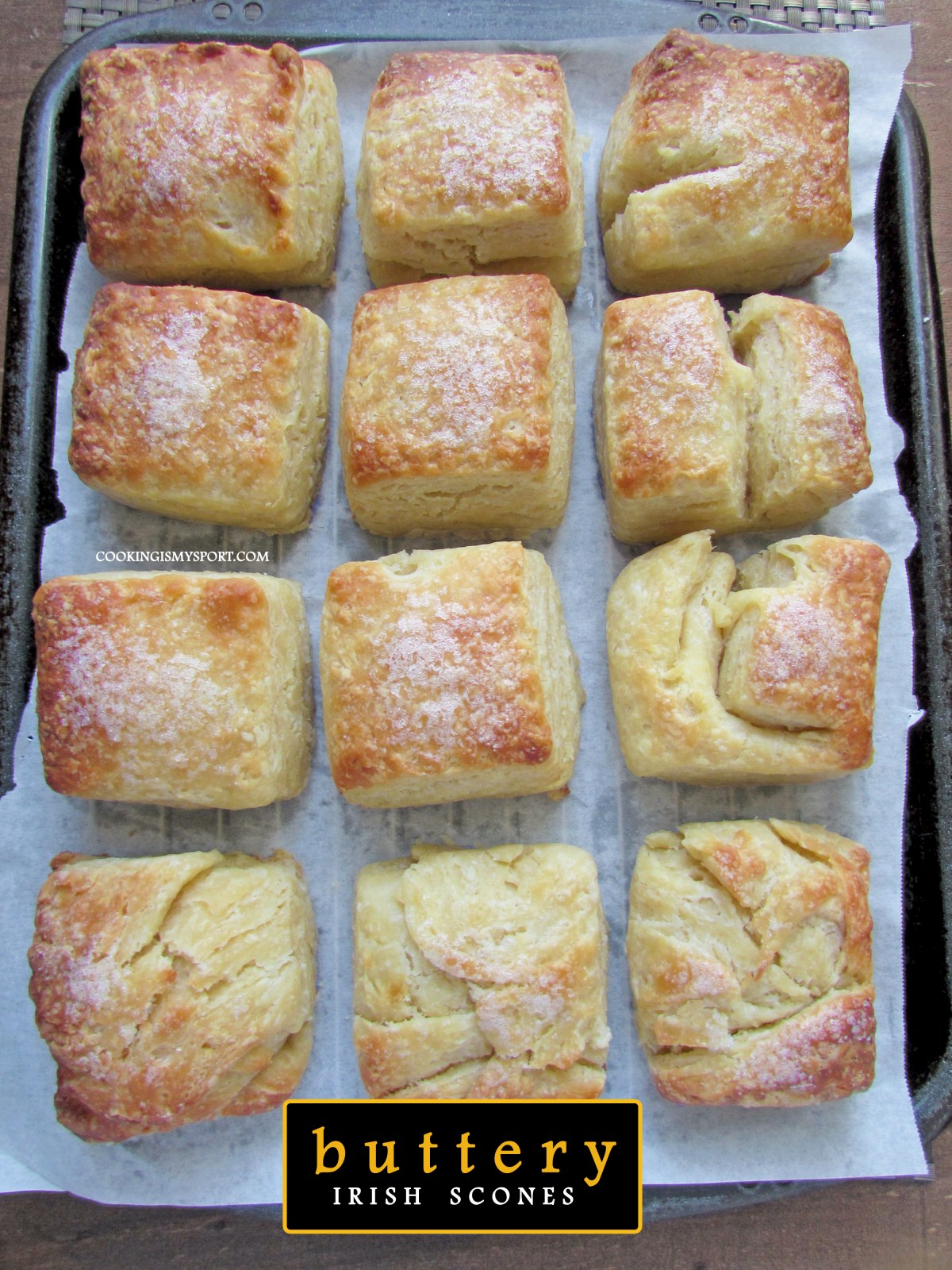 Buttery Irish Scones – Cooking Is My Sport