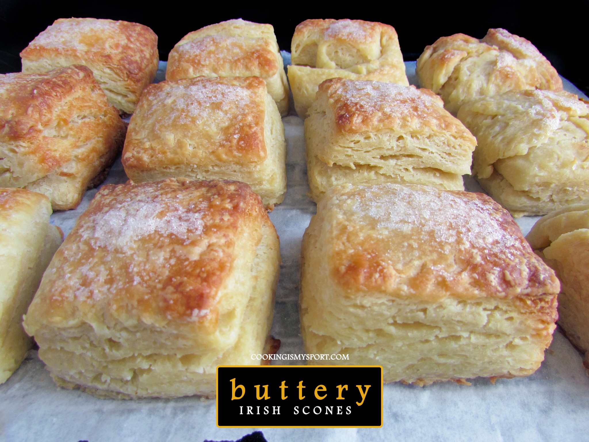 Buttery Irish Scones – Cooking Is My Sport