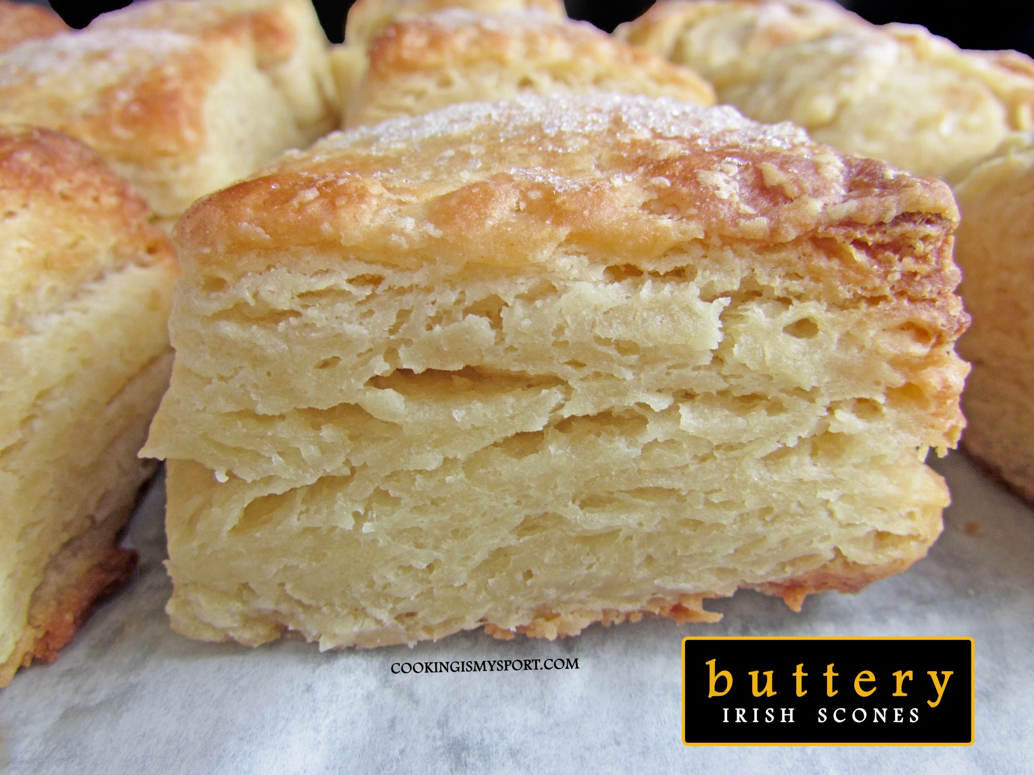Buttery Irish Scones – Cooking Is My Sport