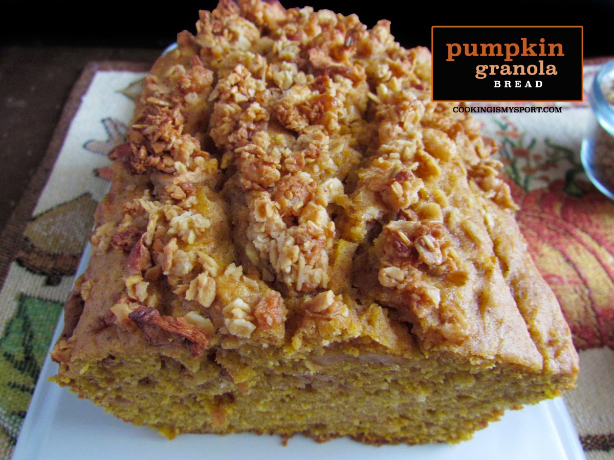 Pumpkin Granola Bread – Cooking Is My Sport