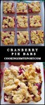 Cranberry Pie Bars – Cooking Is My Sport