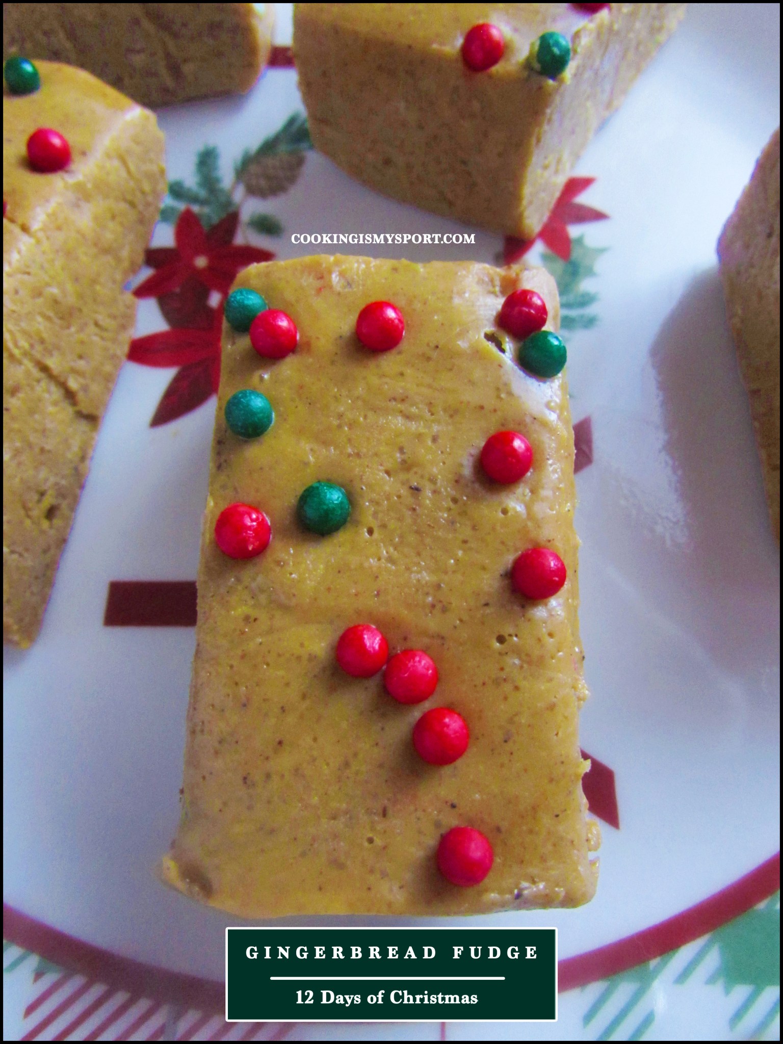 Gingerbread Fudge – Cooking Is My Sport