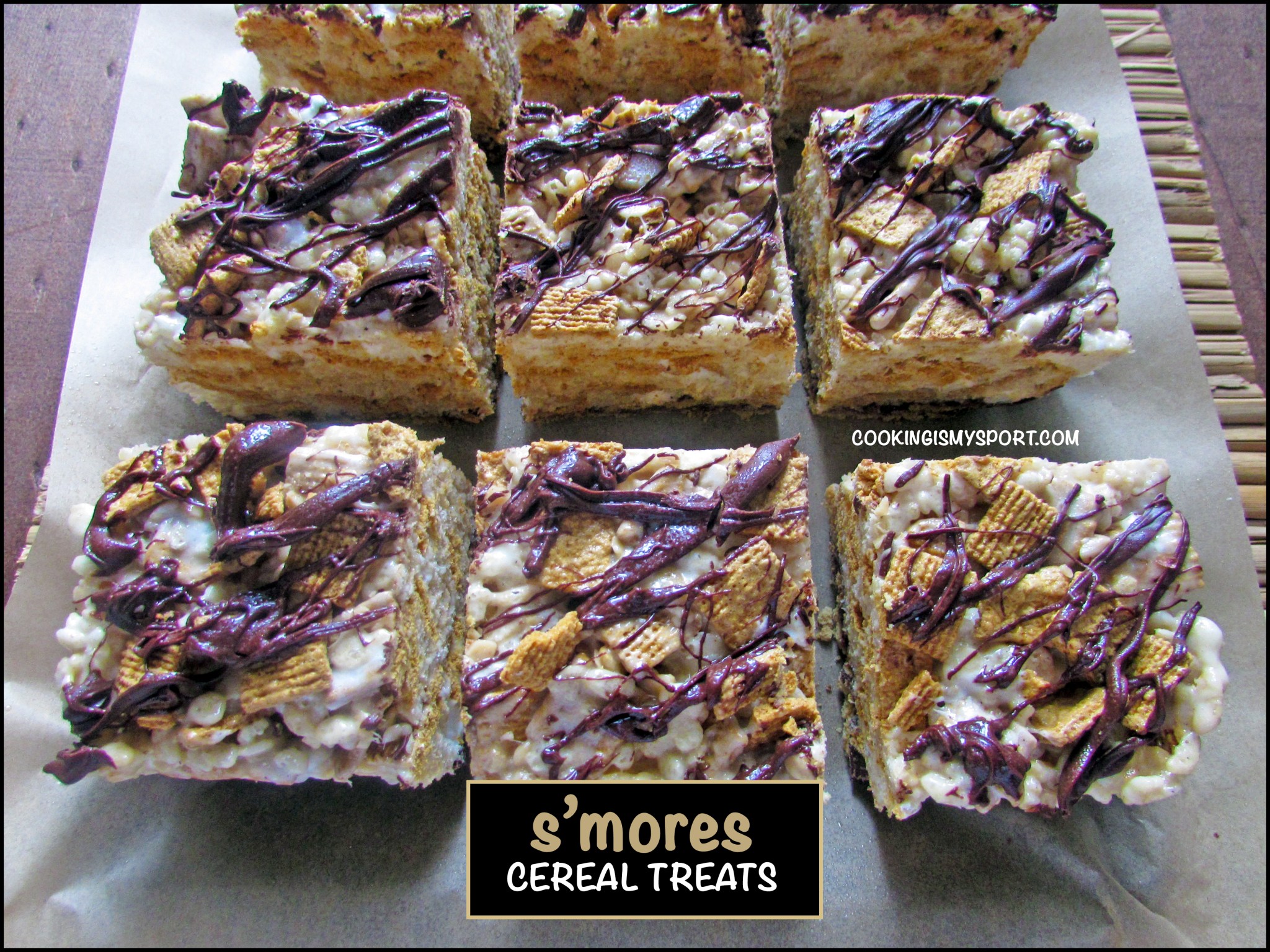 S’mores Cereal Treats – Cooking Is My Sport